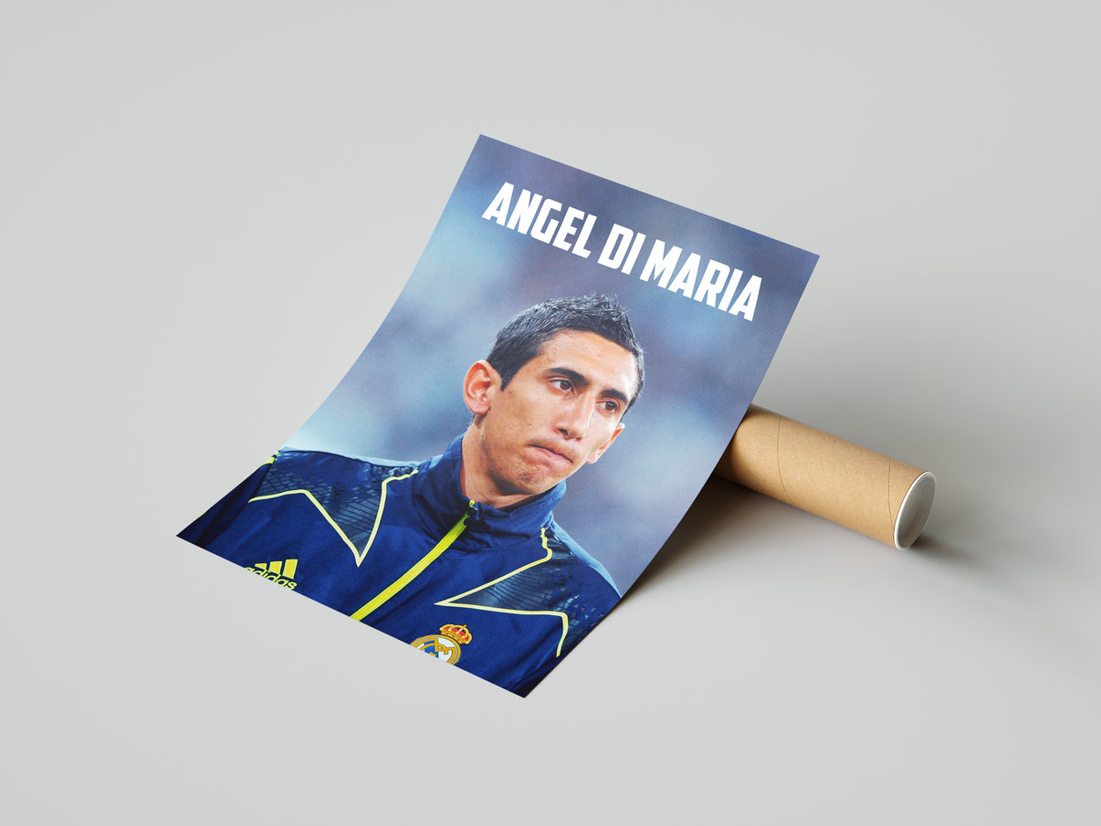 Angel Di Maria RMA Poster – Retro1999